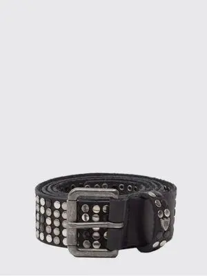 HTC LOS ANGELES Leather Belt - Black