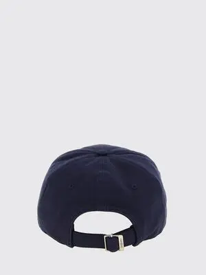 Saint Laurent Cotton Baseball Cap With Contrasting Logo