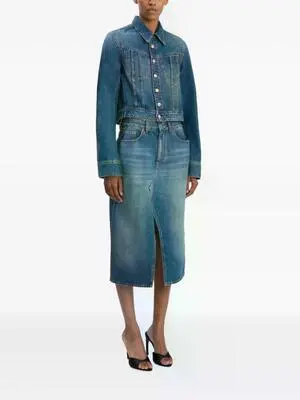 Victoria Beckham Button-up Denim Jacket
