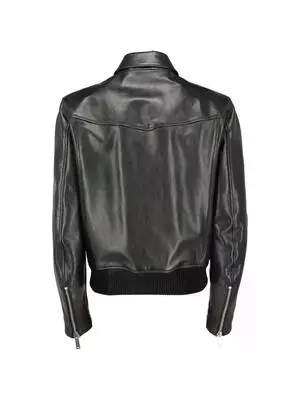 Dsquared2 Zip-up Leather Jacket