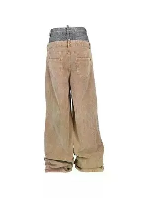 Dsquared2 Twin Pack Layered Corduroy Trousers