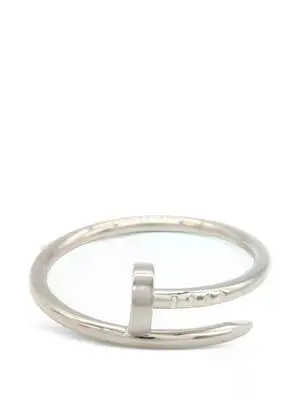 Cartier 18k White Gold Juste Un Clou Ring - Silver