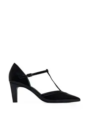 Bernardo Gianna T-bar Pumps - Black