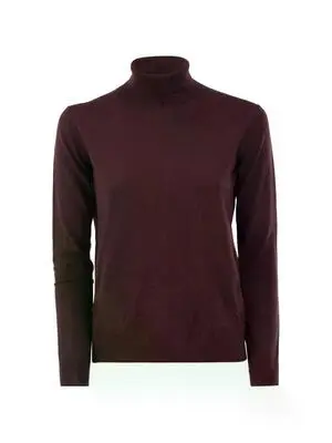 Max Mara Satin-stitch Turtleneck Sweater