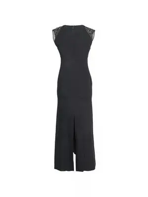 La Perla Embellished Crepe Dress