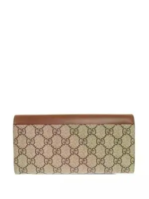 Gucci 2000-2015 Gg Supreme Wallet Long Wallets