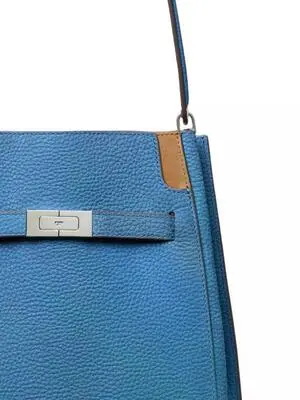 Tory Burch Lee Radziwill Nubuck Bucket Bag - Blue