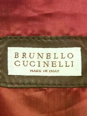 Brunello Cucinelli Zip-up Biker Jacket