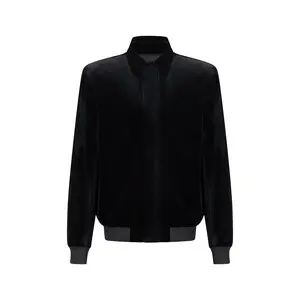 ÚCHÈ Velvet Bomber Jacket