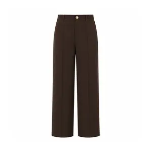 YUMI Wide Leg Stretch Trousers