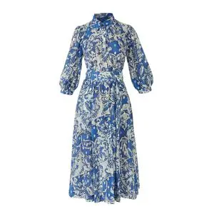 SACHA DRAKE Elmridge Dress In White Silver