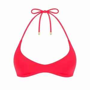 BELLETAGE SWIMWEAR Shirley Temple Bikini Top - Red