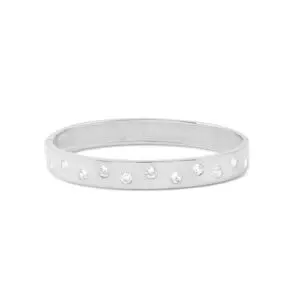 SHYMI Scattered Stone Bangle R - Silver