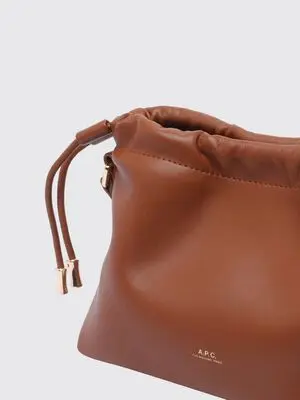 A.p.c. Mini Drawstring Bag - Brown