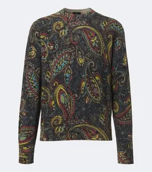 Etro Paisley Wool Sweater