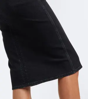 Gucci Denim Midi Skirt