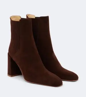 Gabriela Hearst Luke Suede Ankle Boot - Brown