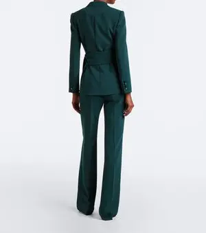 Max Mara Elegante Cady Staight-leg Pants