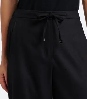 Max Mara Wool Wide-leg Pants