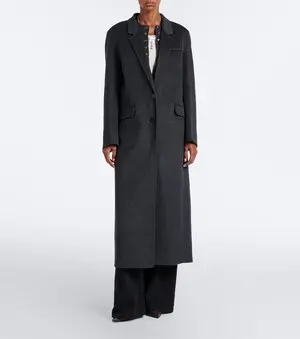 Isabel Marant Étoile Clesa Wool And Cashmere Coat