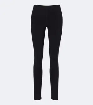 Sportmax Jersey Leggings - Black