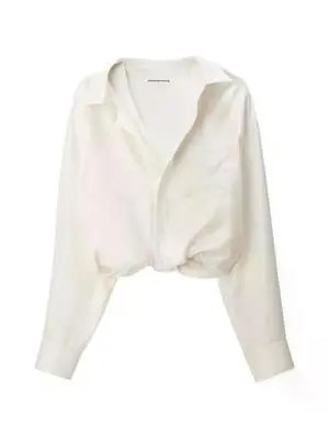 Alexander Wang Pre-styled Cami Top W/ Shirt - Neutrals