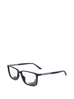 Calvin Klein Rectangle-frame Glasses - Blue