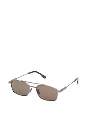Zegna Rectangular-frame Sunglasses