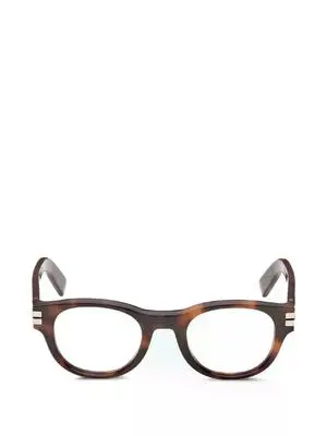 Zegna Round-frame Glasses - Brown