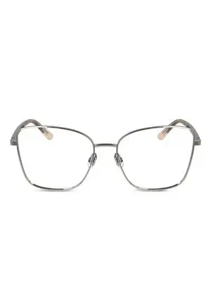 Calvin Klein Cat-eye Frame Glasses - Silver