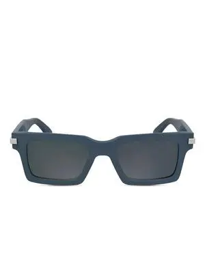 Calvin Klein Rectangle-frame Sunglasses - Blue
