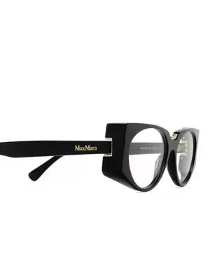 Max Mara Cat-eye Frame Glasses - Black