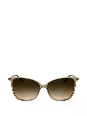 Calvin Klein Transparent Cat-eye Sunglasses - Neutrals