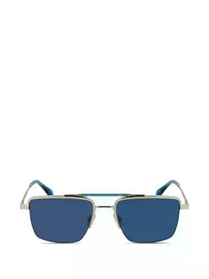 Paul Smith Landor Square-frame Sunglasses - Silver