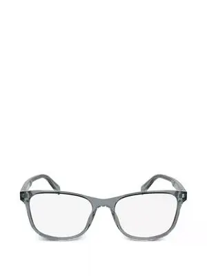 Lacoste Transparent Square-frame Glasses - Grey