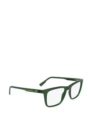 Lacoste Rectangle-frame Glasses - Green