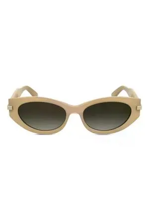 Calvin Klein Oval-frame Sunglasses