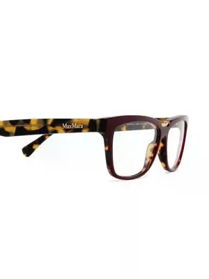 Max Mara Rectangle-frame Glasses