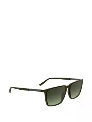 Calvin Klein Rectangle-frame Sunglasses - Green