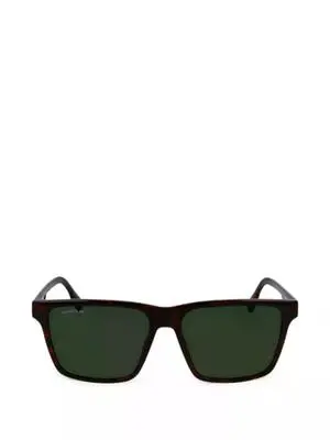 Lacoste Square-frame Sunglasses - Red