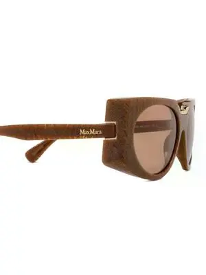 Max Mara Geometric-frame Sunglasses