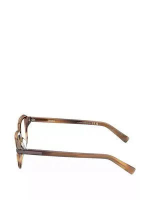 Zegna Geometric-frame Glasses