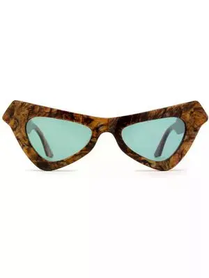 Marni Fairy Pools Radica Sunglasses - Brown
