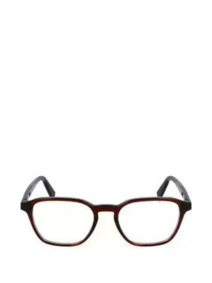 Paul Smith Geometric-frame Eyeglasses - Brown