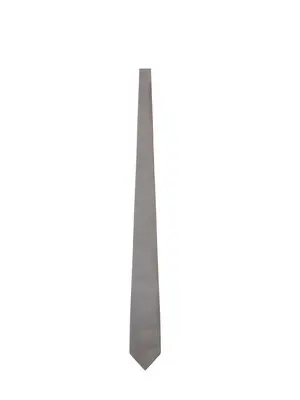 TOM FORD Silk Tie Silver