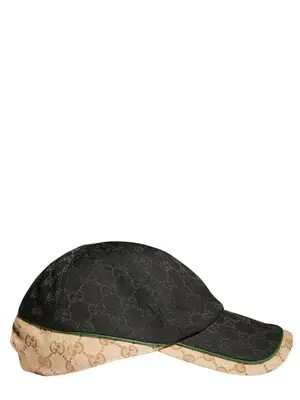 Gucci Gg Baseball Cap - Black