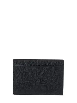 TOM FORD Leather Card Holder - Black