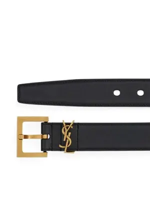 Saint Laurent Belt With Logo