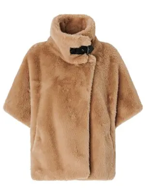 Pinko New Comodino Fur Coat