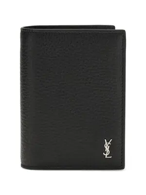 Saint Laurent Bi-fold Card Holder - Black